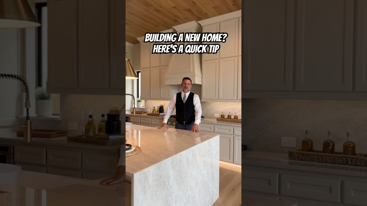 BUILDING A NEW HOME? HERE'S A QUICK TIP