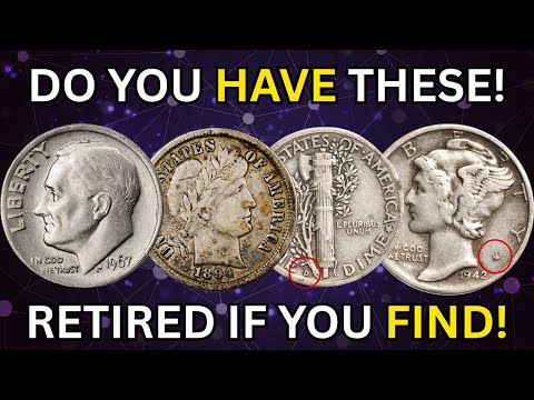 Most Valuable Mercury Dimes You Can Still Find - Rare Silver Dimes Worth BIG Money!