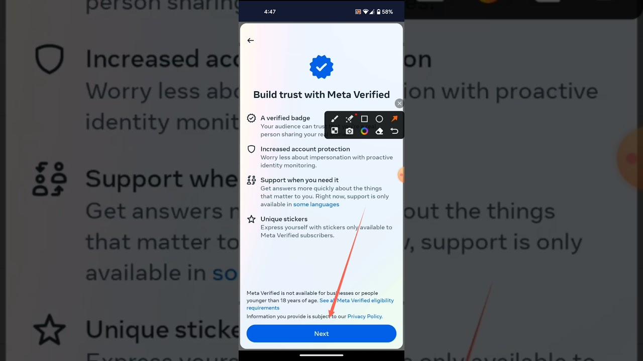 Meta Verified Subscribe Set up | How to verify FB Blue verified | Mahadi Tech