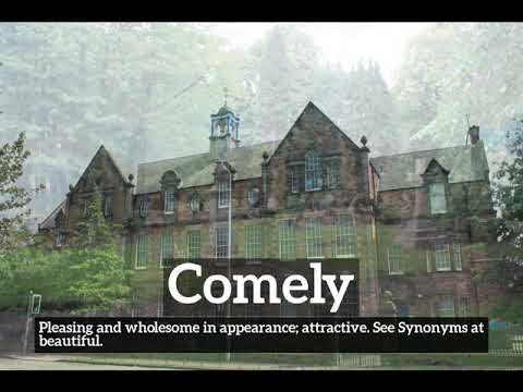 How Does Comely Look? | What is Comely? | How to Say Comely in English?
