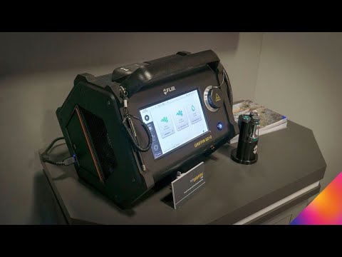 Talking about the FLIR Griffin G510 GC-MS at AUSA 2018