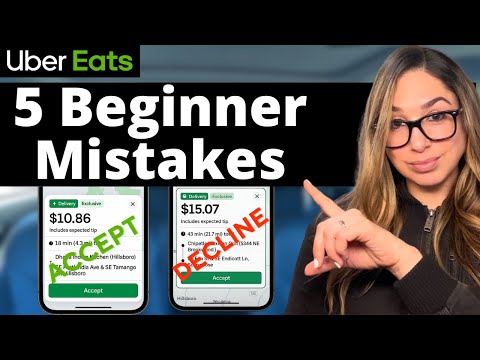 5 Mistakes NEW Uber Eats Drivers Make in 2025