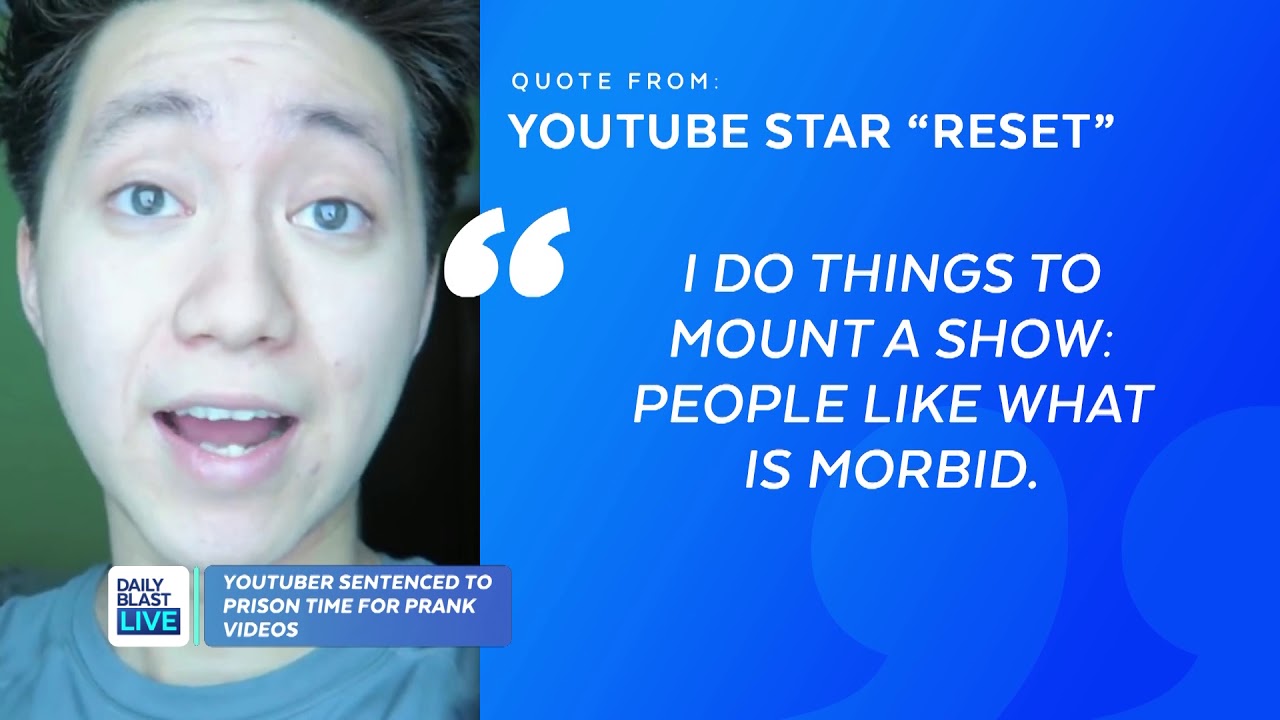 YouTuber ReSet gets prison time for homeless toothpaste Oreos prank