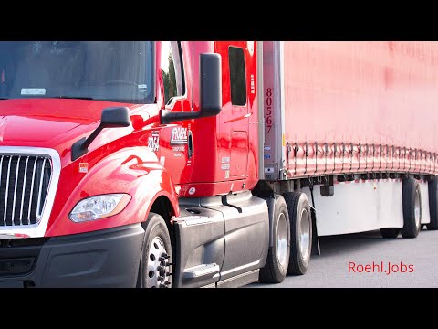 Roehl Transport's National Curtainside Truck Driving Job