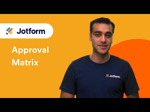 What is an approval matrix? | The Jotform Blog