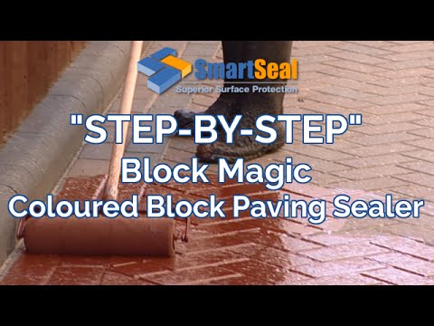 Block 'Magic' - Re-Colouring Sealer Transforms Old Block Paving Driveways and Patios