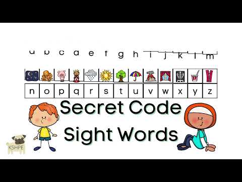 Secret Code Sight Words #9, First Grade Dolch, Reading Game, Virtual School Online Learning, READ!!