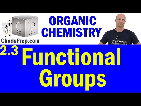 2.3 Identifying Functional Groups | Organic Chemistry