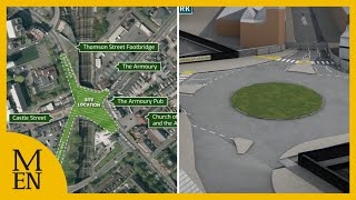 New CGI images show how bridge containing landmark roundabout will be ...