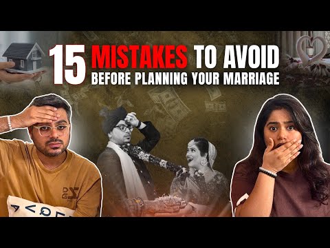 15 MISTAKES❌ You can AVOID Before Planning your MARRIAGE 🤵🏻👰🏻| Vishakha Divesh 👩❤️👨