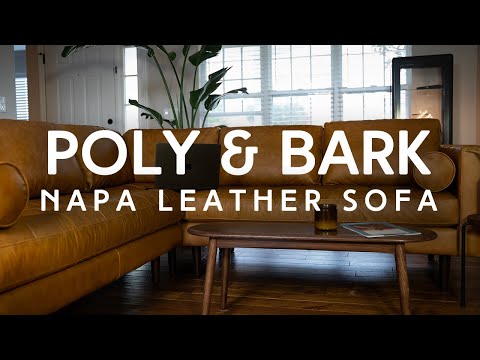 Unveiling LUXURY | Poly & Bark Napa Leather Sofa Review