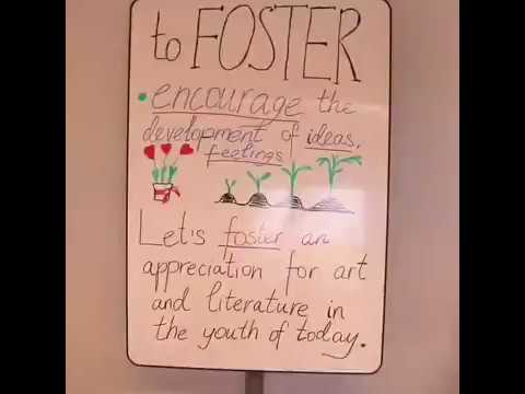 Foster [meaning]
