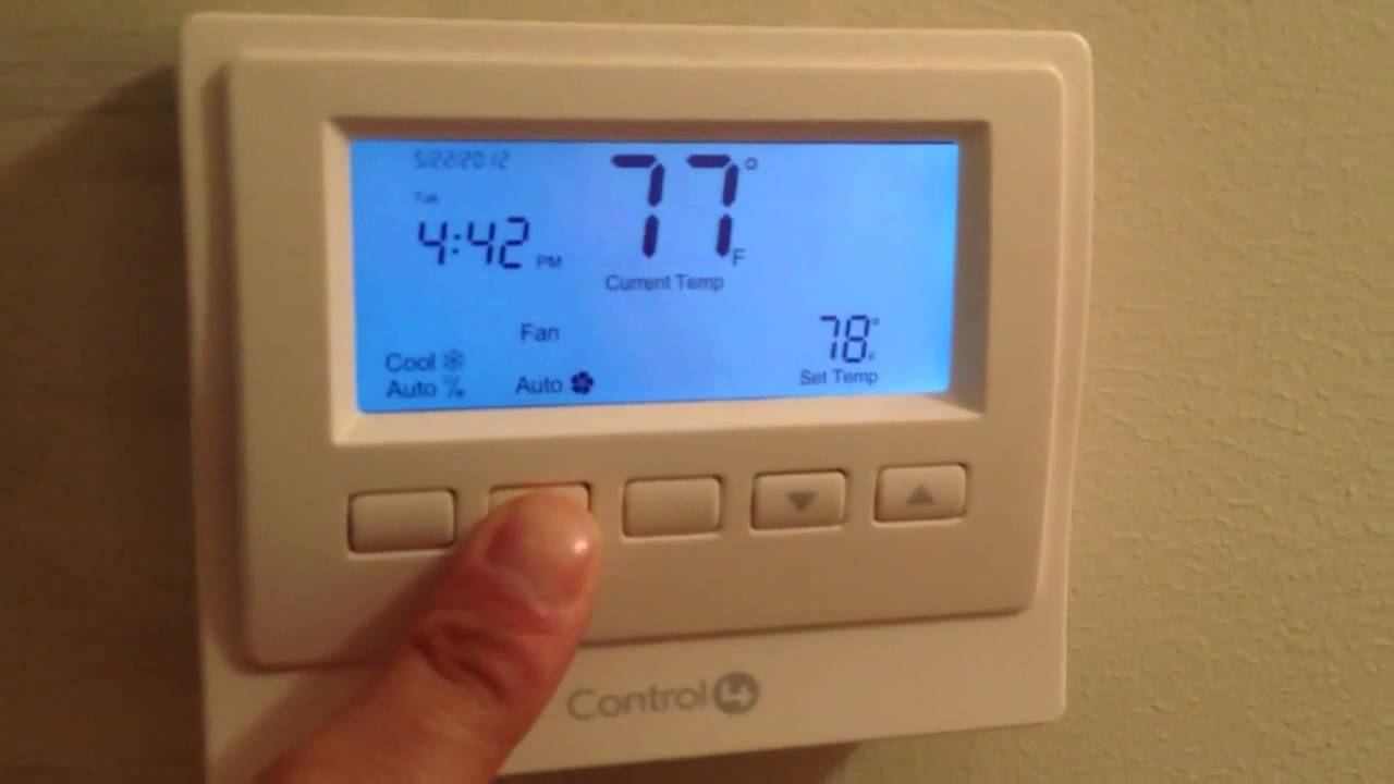 Control4 Wireless Thermostat