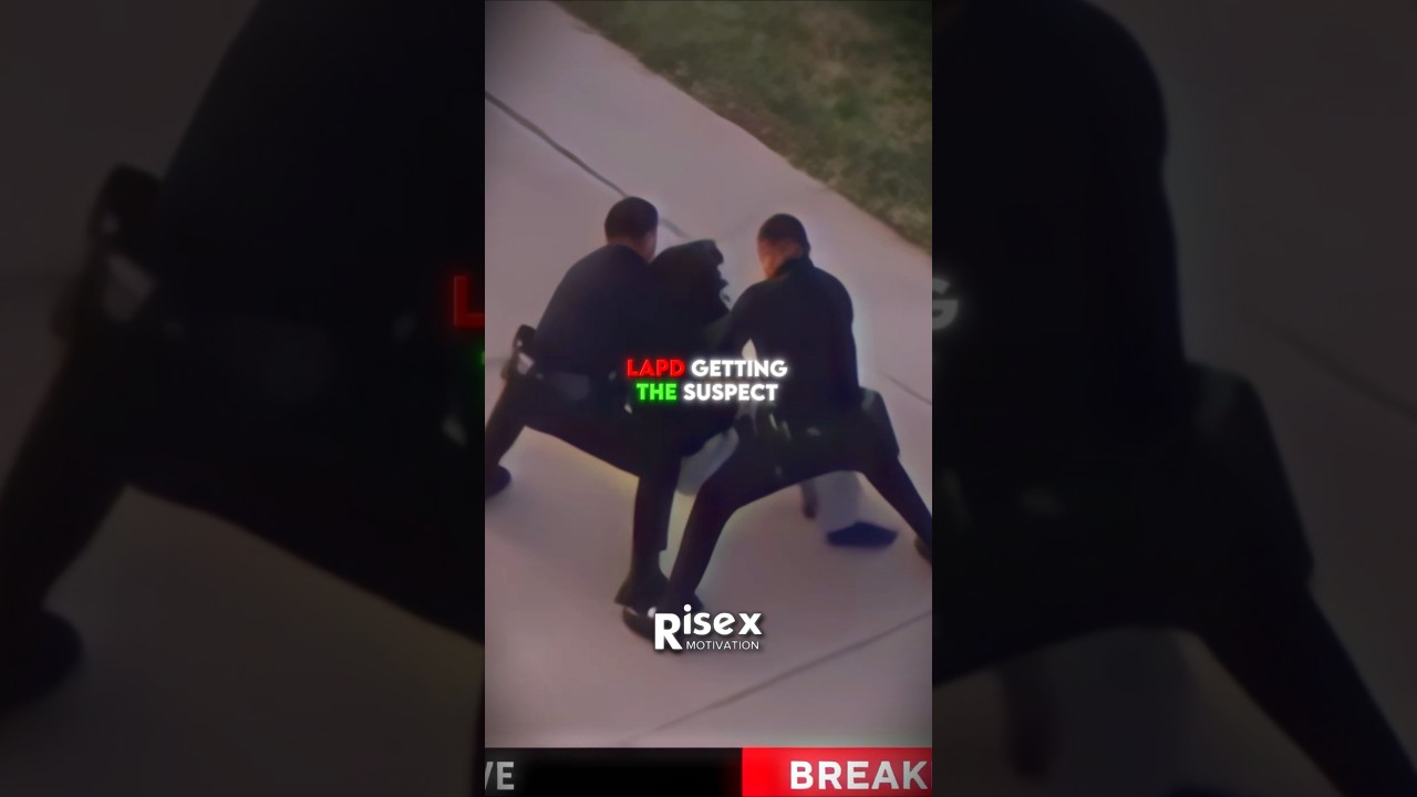 “High-Speed Police Chase Ends in Violent Crash 😳”