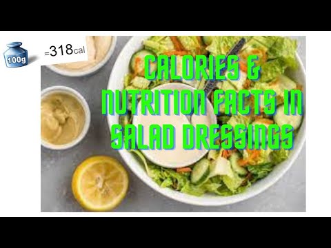 Discover the Calories & Nutrition Facts in Salad Dressings | Boost Your Healthy Eating Habits
