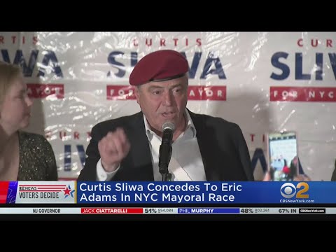 Republican Curtis Sliwa Concedes To Democrat Eric Adams In NYC Mayoral Race