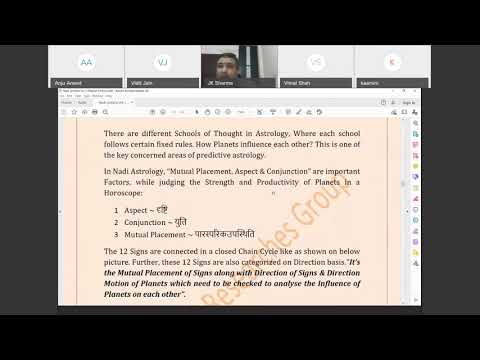 Nadi Astrology: Aspect (Drishti)
