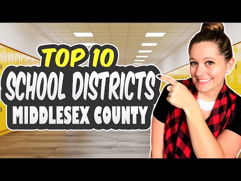 2020 List - Top 10 School Districts in Middlesex County