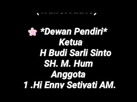 Struktur yayasan YAMUFAKHO..