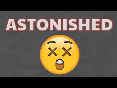 What Does ASTONISHED Means || Meanings And Definitions With Example in ENGLISH