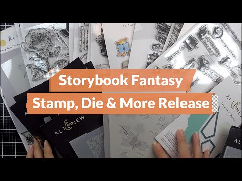 Unboxing Fairy Tale Paper Crafting Haul: Stamps, Dies, Layering Stencils, Washi Tapes, and More!!