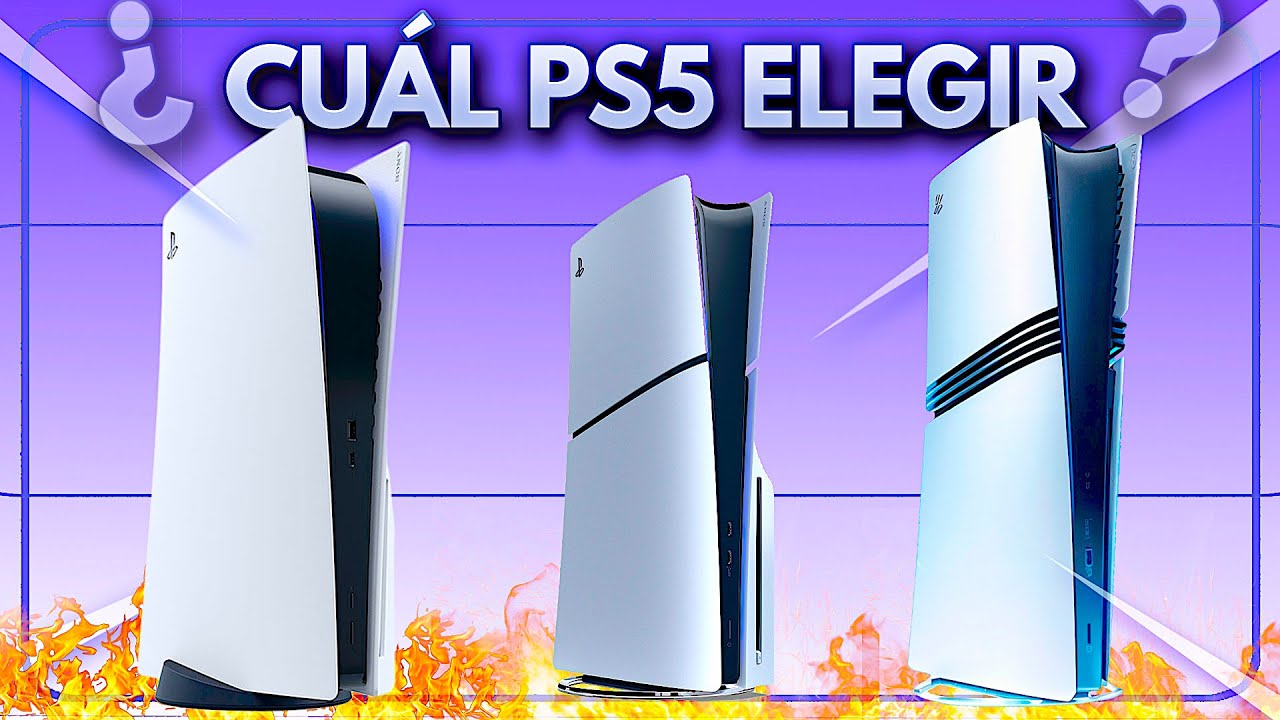 🟣 ¿ CUÁL PlayStation 5  ELEGIR ?🔥 PS5 / PS5 Slim / PS5 Pro - Recomendacion #ps5 | Jugamer
