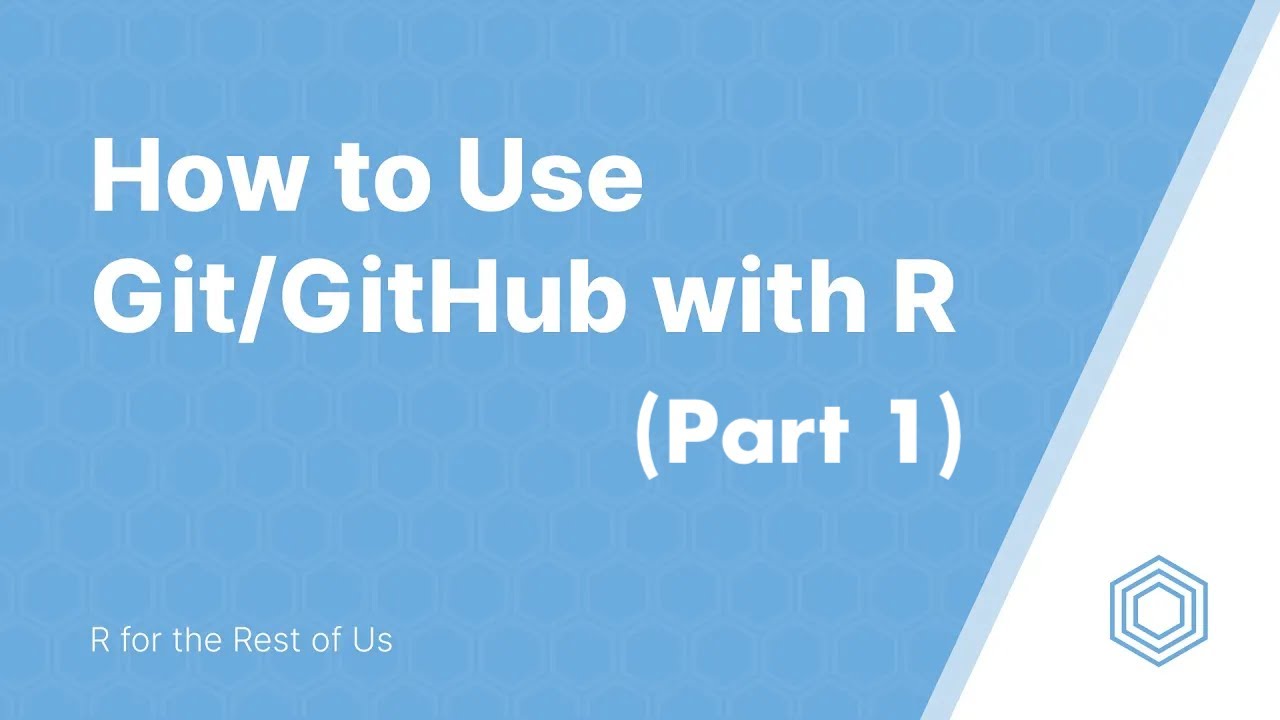 Git/GitHub with R (Part 1- Verify Git Installation)