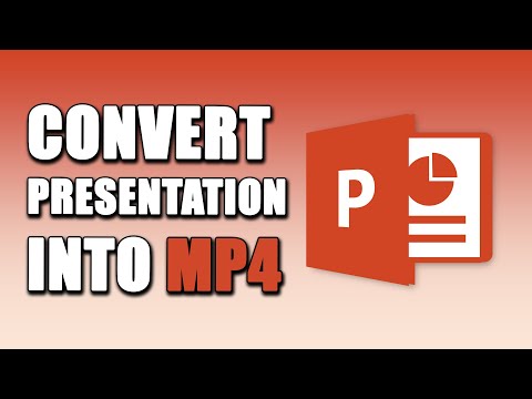 How To Convert PowerPoint Presentation Into MP4 (SIMPLE!)
