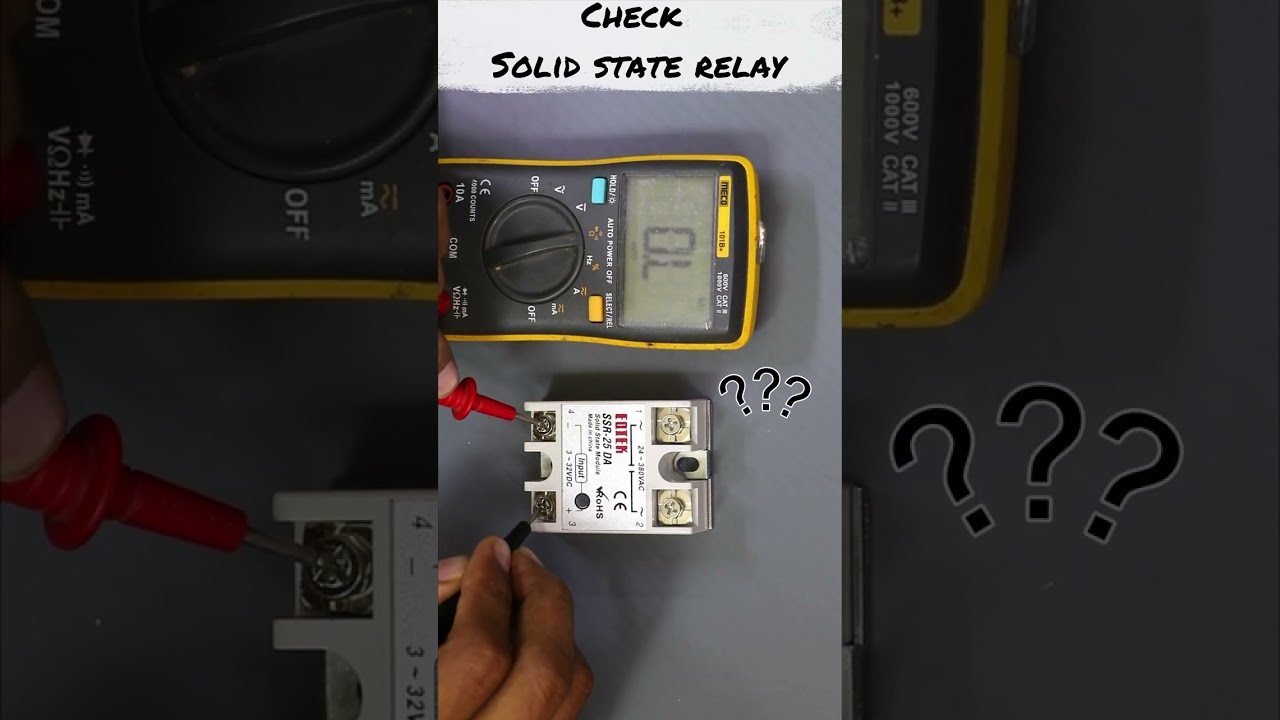 How to Check Solid State Relay