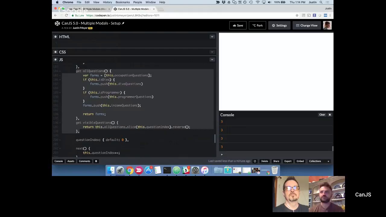 CanJS Widgetry #7 - Multiple Modals