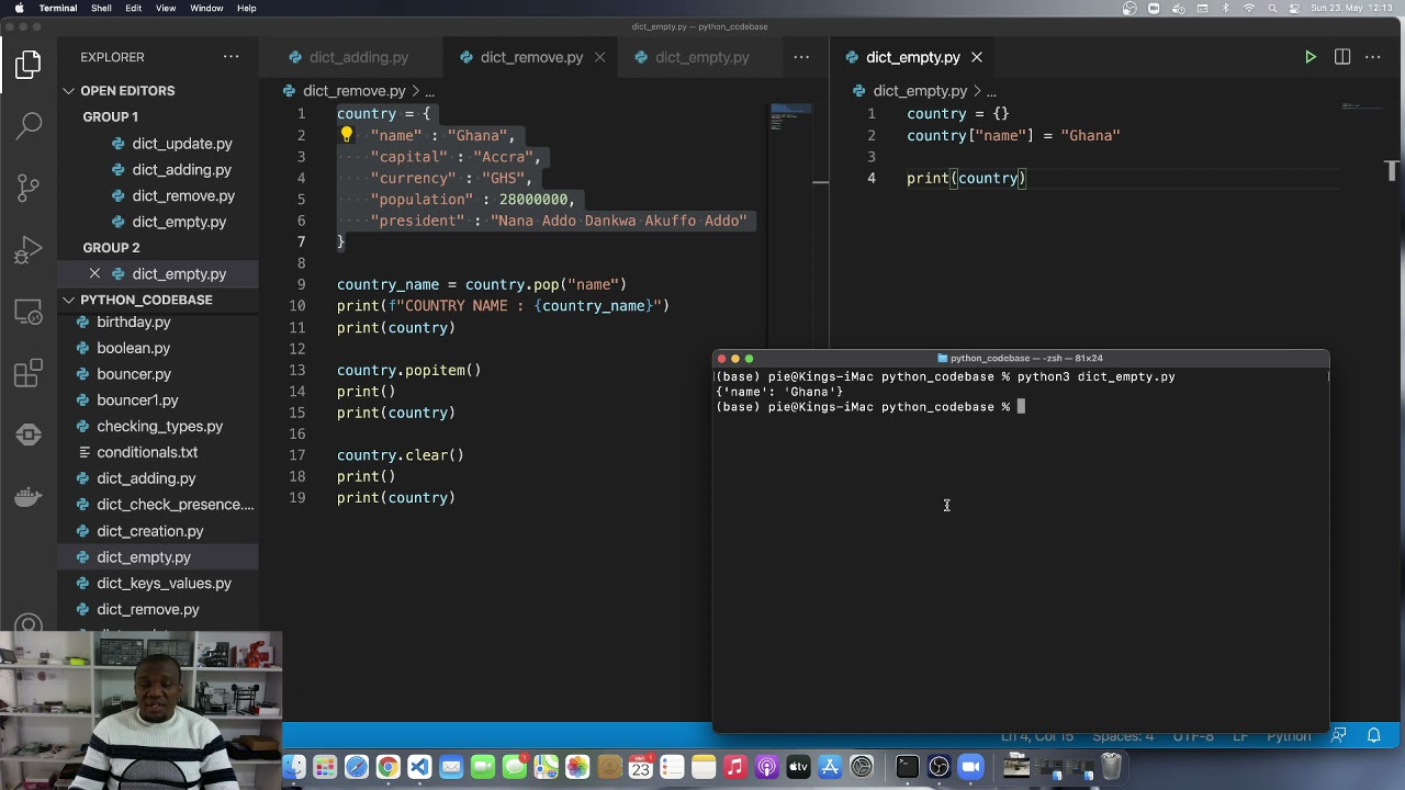 Python Programming 103 : Creating Empty Dictionaries