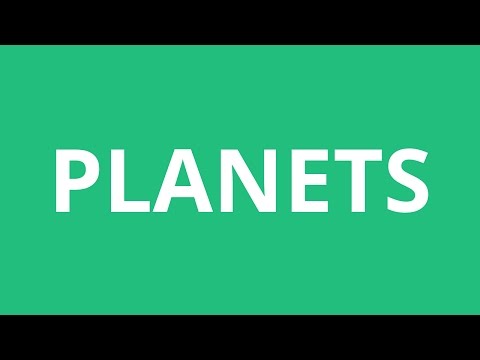 How To Pronounce Planets - Pronunciation Academy