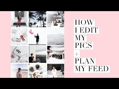 HOW I EDIT MY INSTAGRAM PHOTOS + PLAN A COHESIVE FEED | WHITE MINIMALIST FEED | THE APPS I USE
