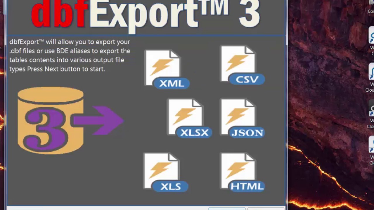 dbfExport 3 Intro