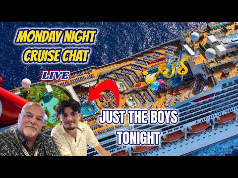 JUST THE BOYS TALKING CRUISIN' | LIVE Cruise and Travel Chat with LIVE Q&A