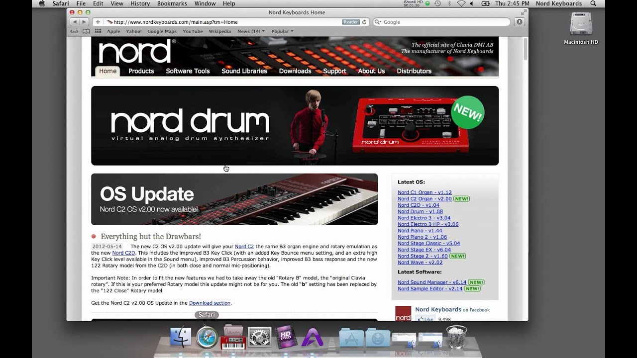 Nord Sound Manager - Adding Sounds