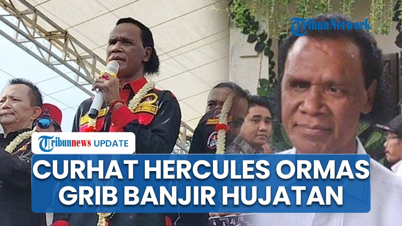 Hercules Curhat Ormas GRIB Jaya Dihujat dan Diperlakukan tidak Adil, Minta Anak Buah Tidak Loyo ...