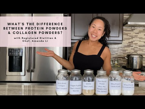 Protein powders vs. Collagen Supplements