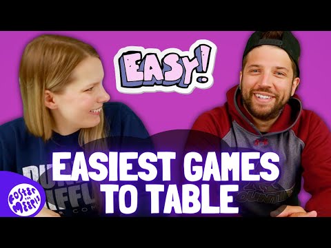 Easiest Games to Table | Top 10 Board Games That are Easy to Table