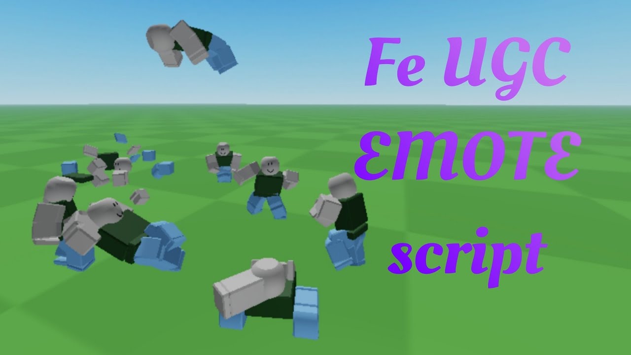 Fe UGC Emote script | Roblox | Ronix | R15