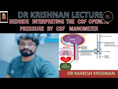Interpretation of CSF Opening Pressure by Manometer@CSF manometer