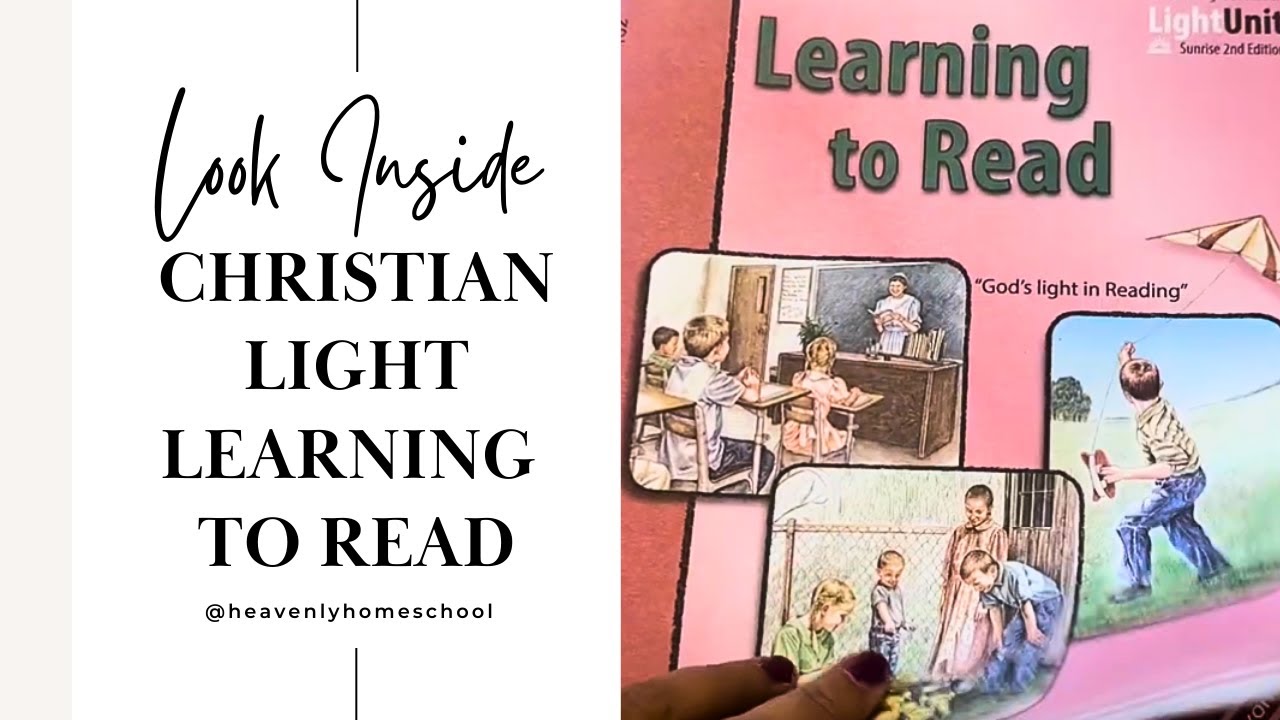 LEARNING TO READ BY CHRISTIAN LIGHT EDUCATION HOMESCHOOL CURRICULUM // FLIP THROUGH OF LIGHT UNITS