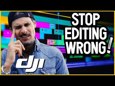 Finally! Learn DRONE Footage Editing THE RIGHT WAY πΈBeginner Drone Tips