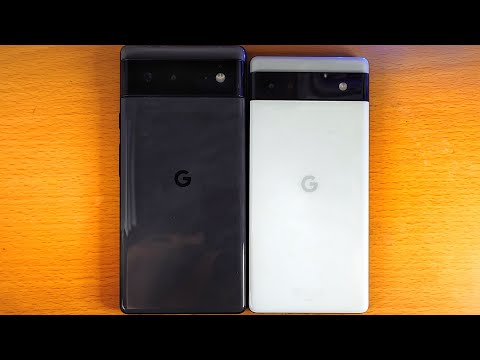 Google Pixel 6a vs Google Pixel 6 Size Comparison!