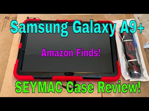 SEYMAC Case Review: Samsung Galaxy A9+ Amazon Finds #tabletcase #samsunggalaxy #tabletcase #budget
