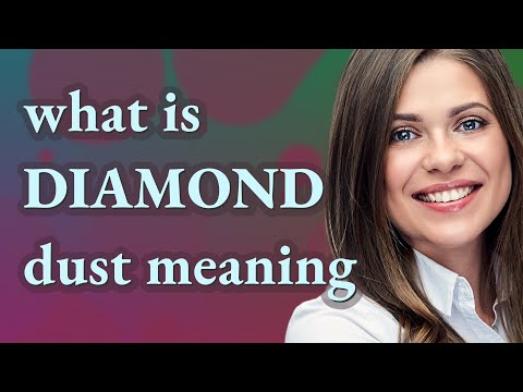 Diamond dust | meaning of Diamond dust