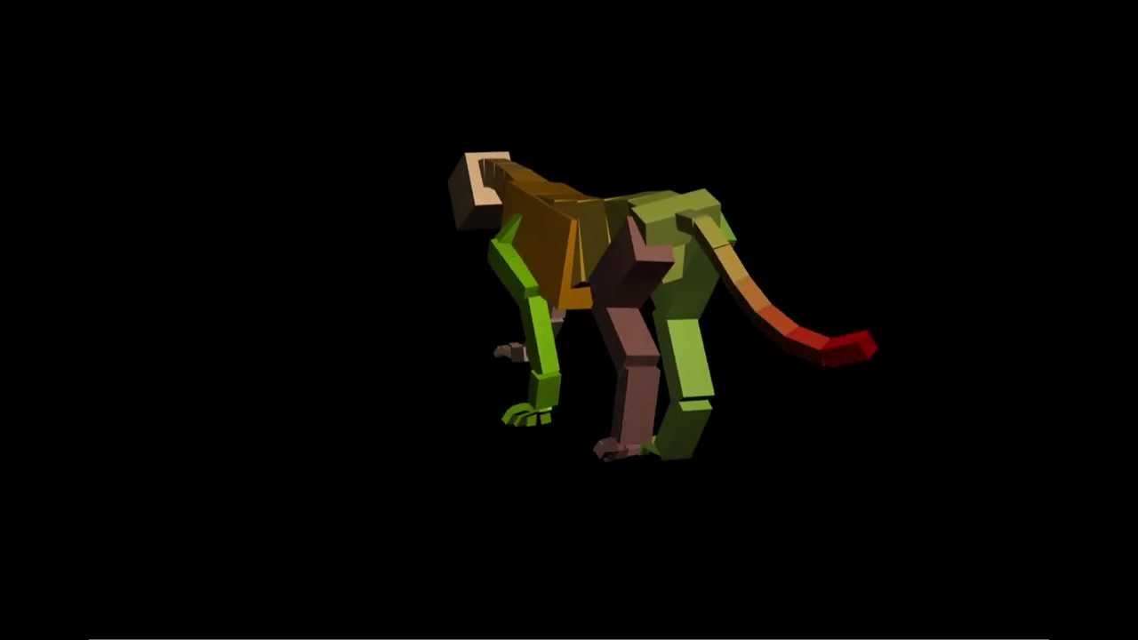 3DS Max CATrig Panther walk cycle