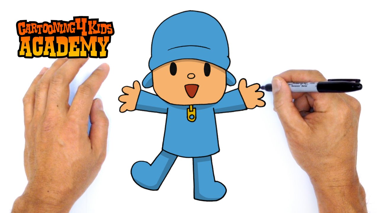 How to Draw Pocoyo- Art for Beginners