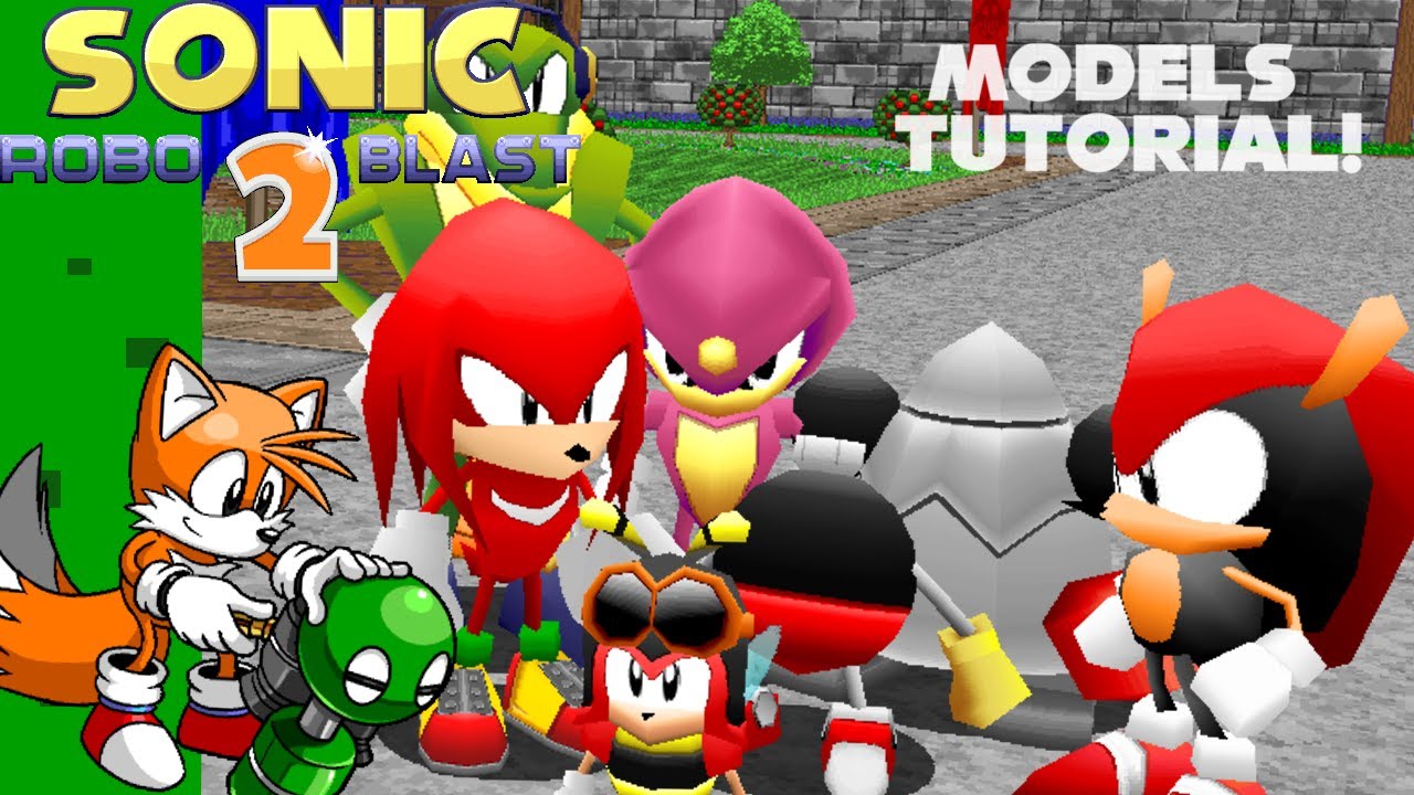 SRB2 Tutorials - How to setup and use Jeck Jims' Model pack