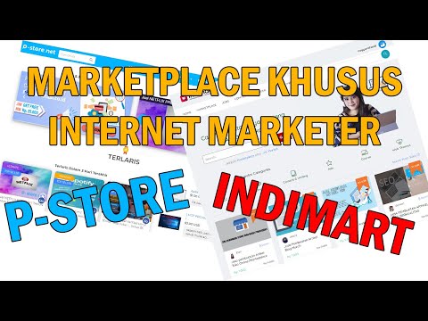 2 Marketplace Khusus Internet Marketer [P-STORE & INDIMART]